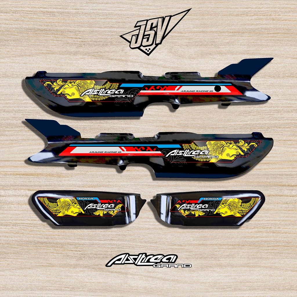 Jual STRIPING HONDA ASTREA GRAND WAYANG ARJUNA VARIASI STICKER PRIMA ...