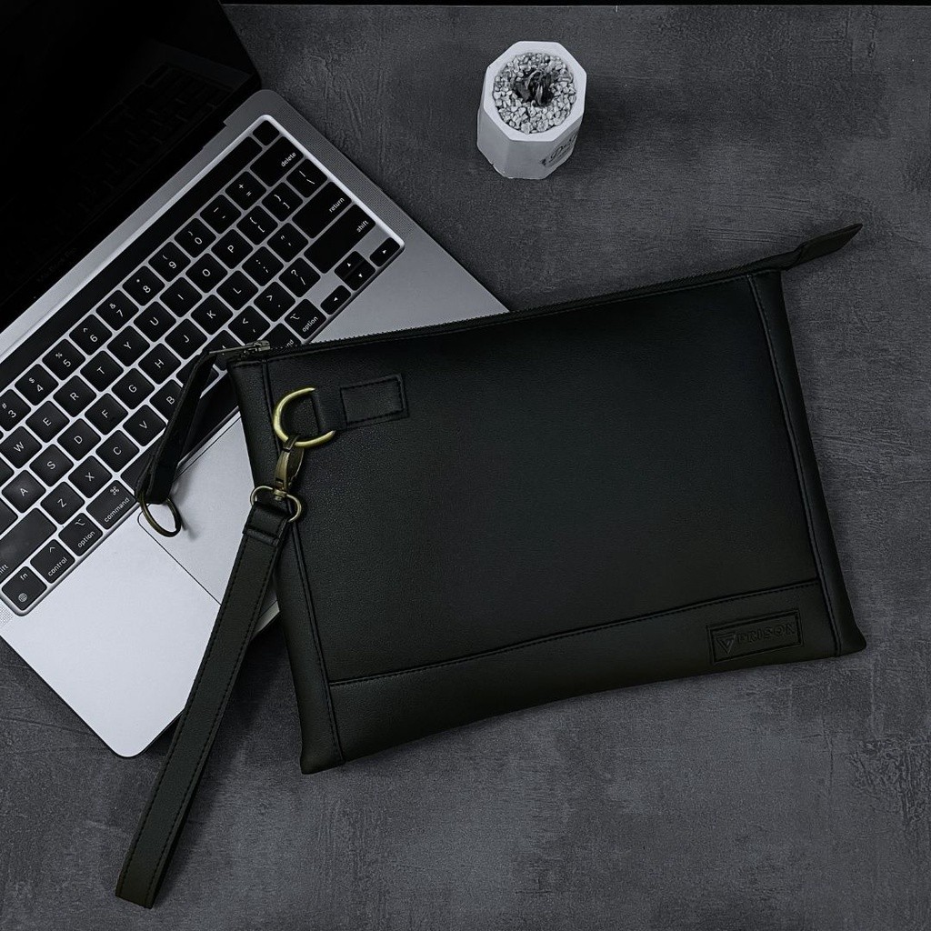 Jual PRISON Clutch Pria Wanita Handbag Pria Original | NERO Clutch Bag ...