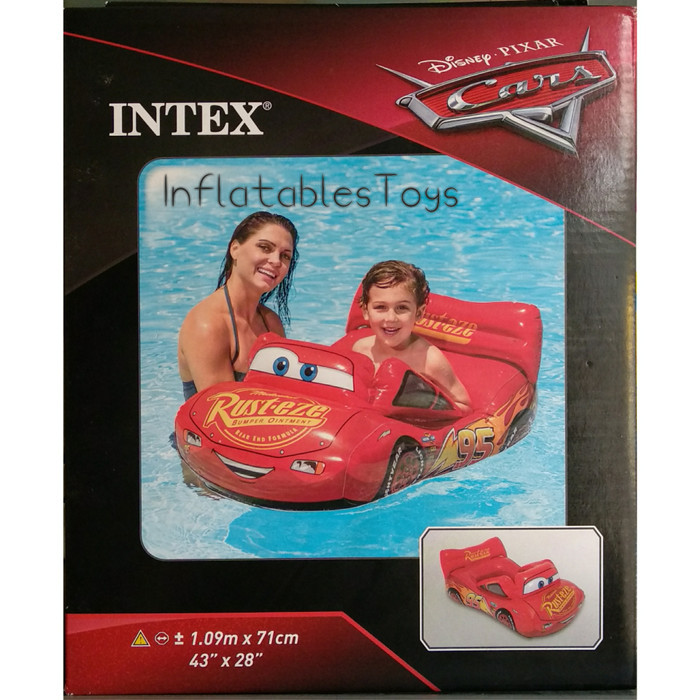 Jual Intex Perahu Anak Cars Pool Cruiser 58392 by Summerstore id ...