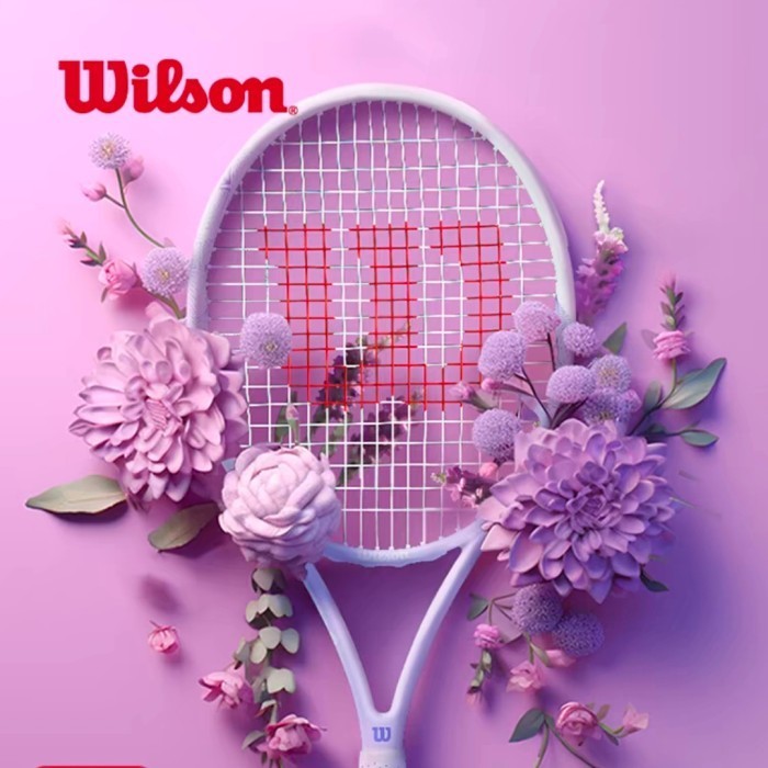Jual wilson original Raket Tennis Wilson Tennis Racquet Soleste Lilac ...