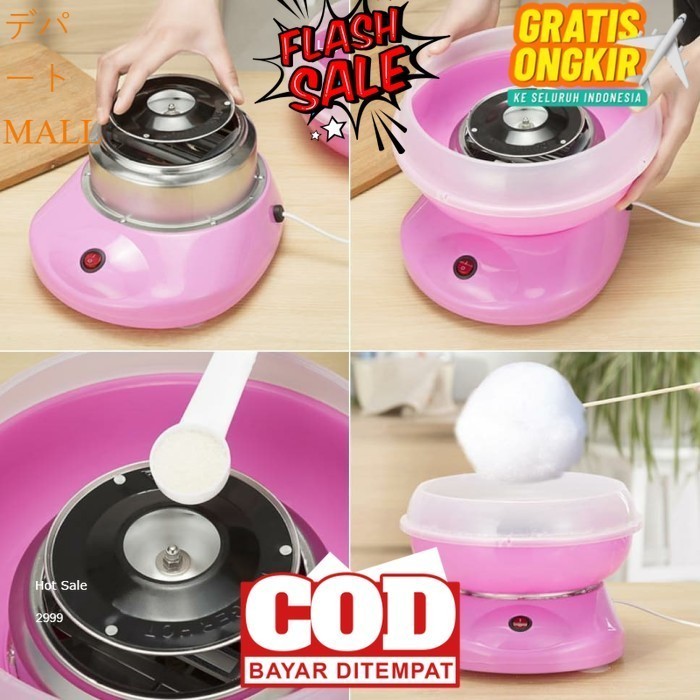 Jual Mesin Pembuat Gulali Gula Kapas Permen Cotton Candy Maker Alat ...