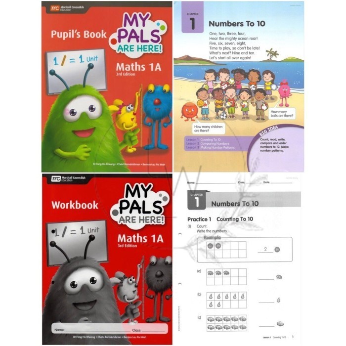 Jual Promo BUKU CETAK My Pals are Here Math 1A 1B 2A 2B 3A 3B 4A 4B 5A ...