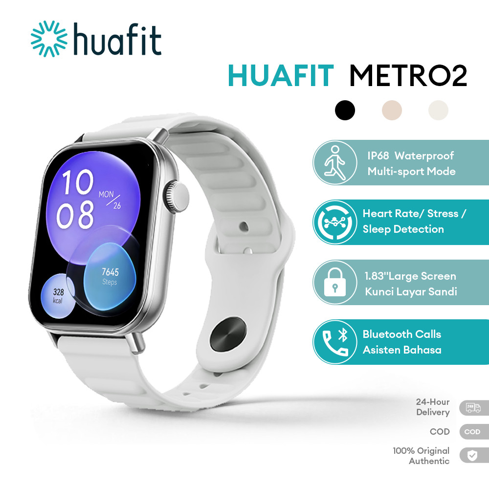 Jual huafit Metro 2 Jam Smartwatch Prai Wallpaper Kustom Telepon ...