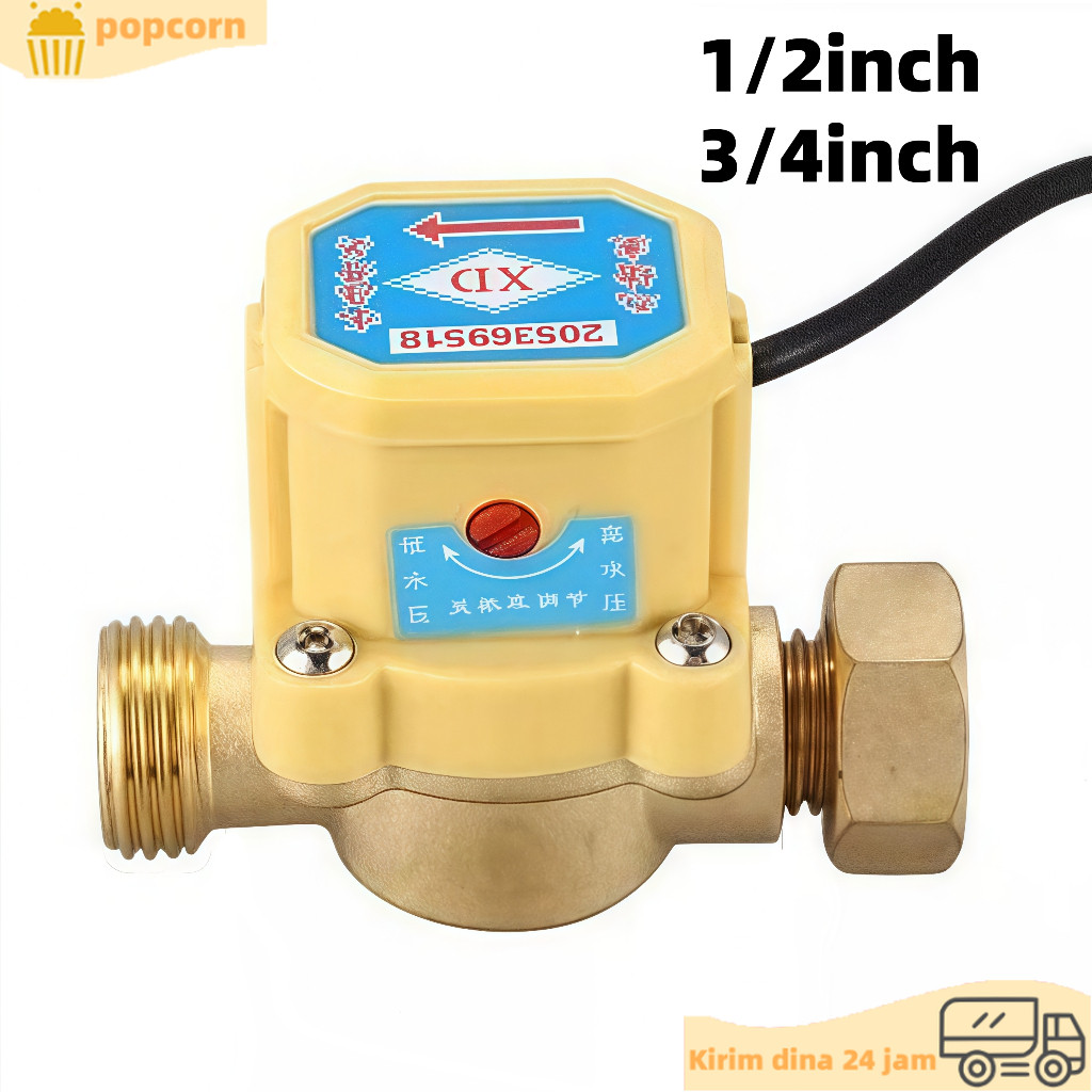 Jual Saklar Otomatis Pompa Booster Dorong / Water Flow Switch Ukuran 1/ ...