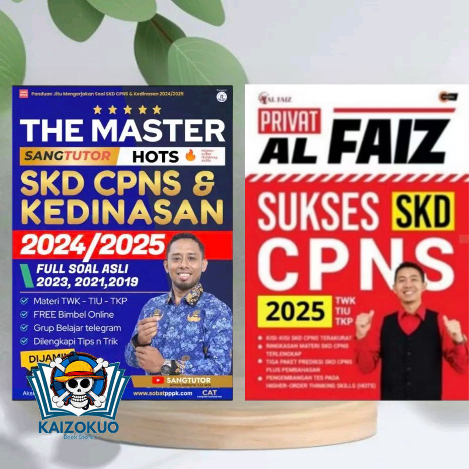 Jual NEW BUKU AL FAIZ CPNS 2025 DAN KEDINASAN 2025 CETAKAN KE 1 SKD HOTS | BUKU THE MASTER SANG ...