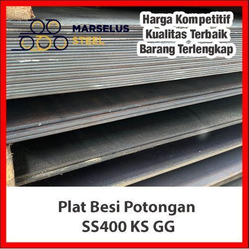 Jual Plat Besi Potongan SS400 KS GG / Plat esser A36 | Harga per 1 cm2 ...
