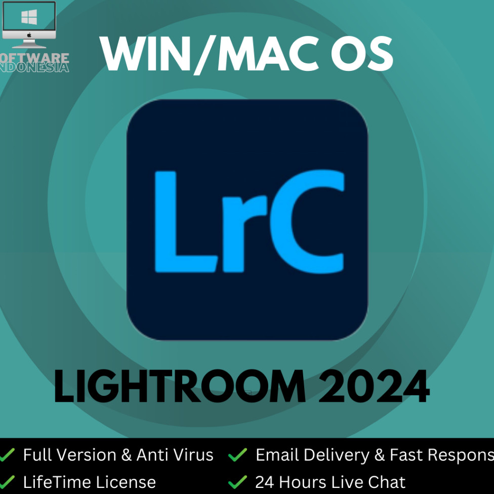 Jual APK Lightroom + Preset 2025 Win/Mac | Aplikasi Editing Foto Pro ...