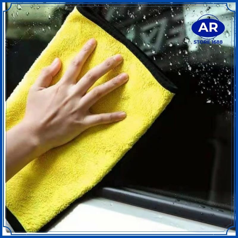 Jual AR HARGA PER PCS KAIN LAP MICROFIBER 400GSM 30X30CM KAIN LAP ...