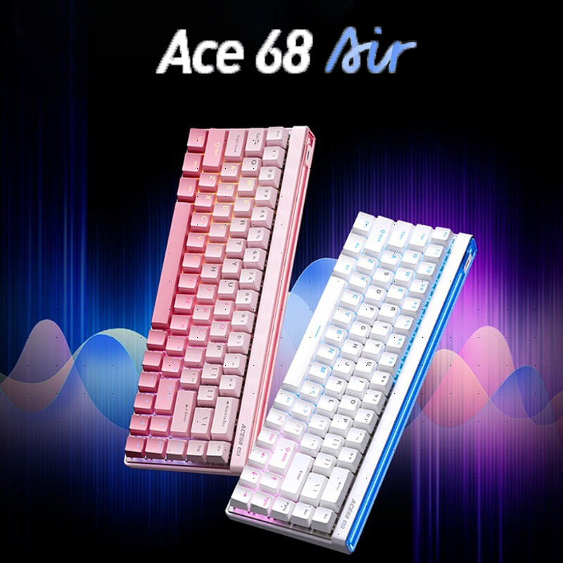 Jual MCHOSE ACE68 Air Magnetic Keyboard RGB Light Customized Gaming ...