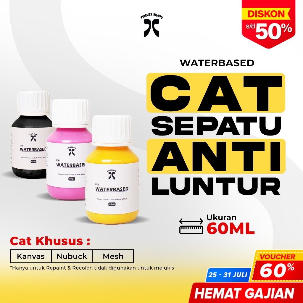 Jual SVMMER SHOES CARE - Waterbased Cat Sepatu Kanvas Repaint Tas Topi ...