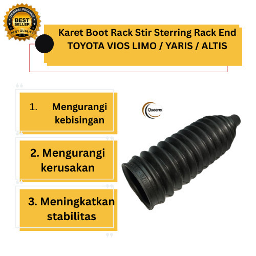 Jual Karet Boot Rack Stir Sterring Rack End TOYOTA VIOS LIMO / YARIS ...