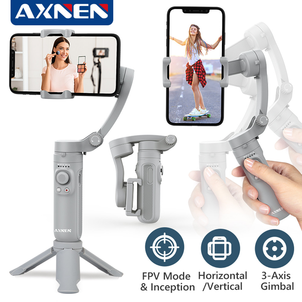 Jual Handheld 3-Axis Gimbal Stabilizer for Smartphone Cellphone, Video ...