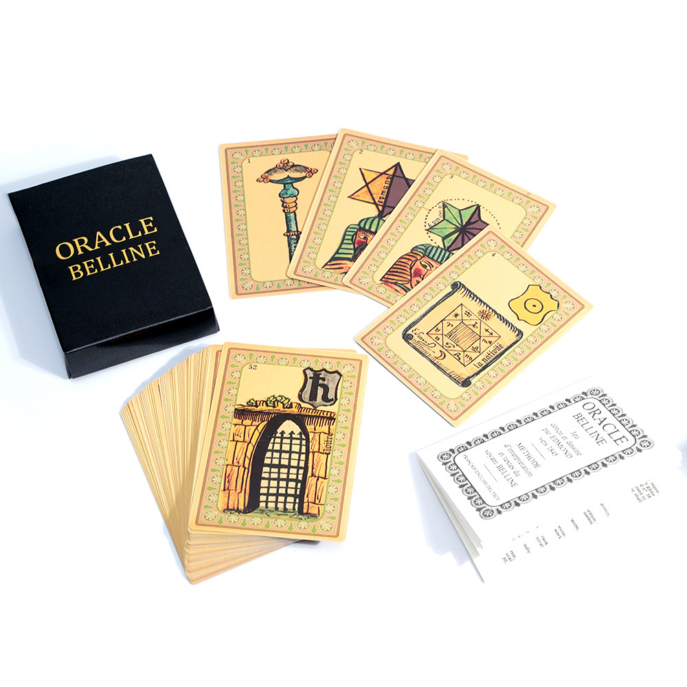 Jual French Oracle Belline Français Tarot Cards Oracle Cards Mystères ...