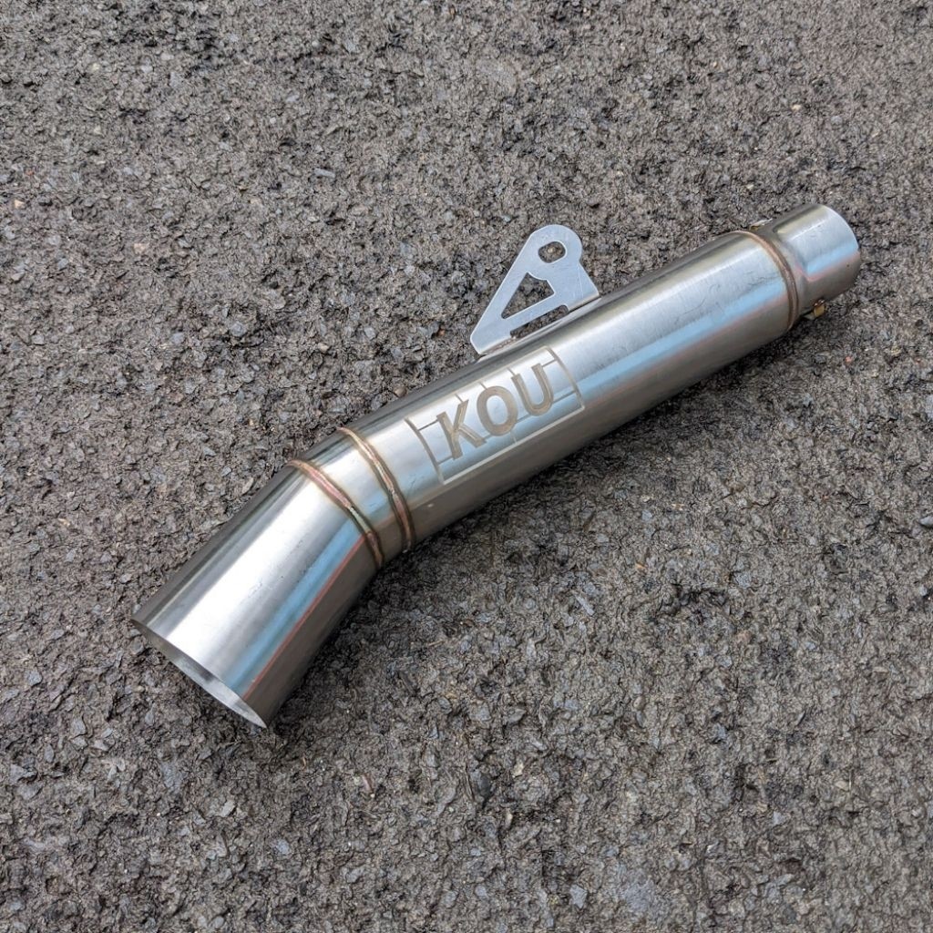 Jual Kou Canister pipe tube type 51mm for Wave 100 110 125 Xrm 100 110 ...