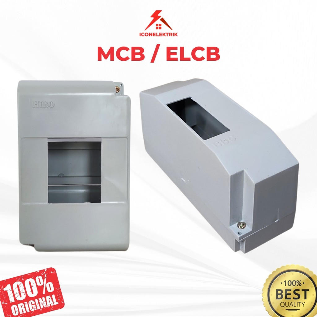 Jual Tutup MCB 1 Grup / Tutup ELCB 2–4 Grup HIRO – Pelindung Panel ...