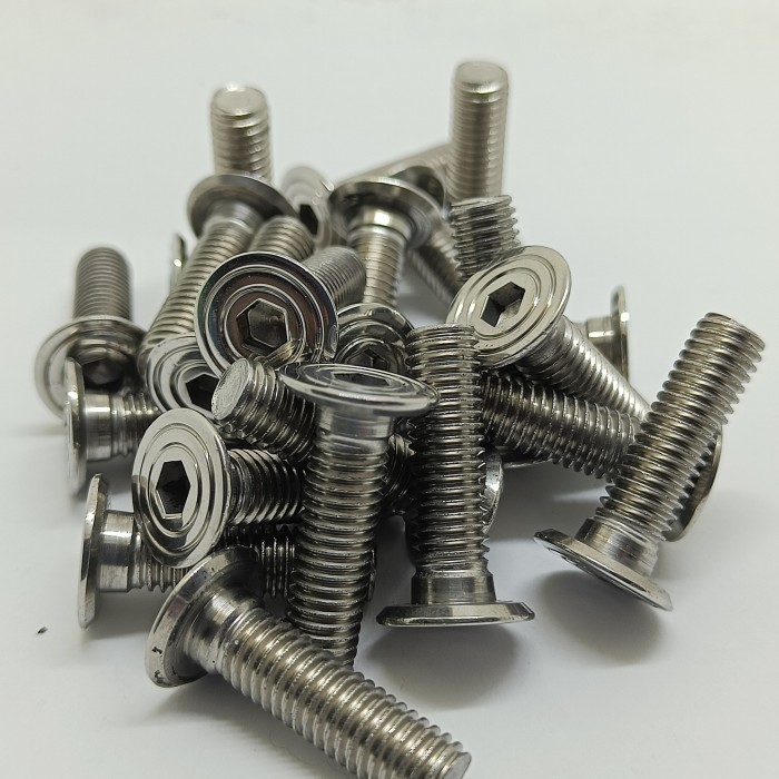 Jual Baut slim / tipis stainless drat 12 panjang 2,5cm M8x25 | Shopee Indonesia