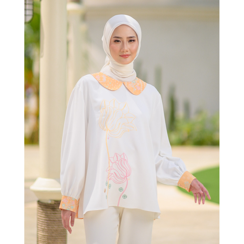 Jual Muda Official Mudita Blouse - Marigold | Shopee Indonesia
