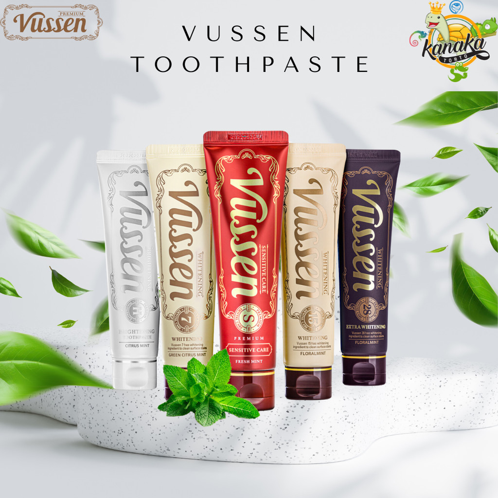 Jual VUSSEN TOOTHPASTE Premium Dental Care Pasta Odol Gigi Perawatan Gigi | Shopee Indonesia