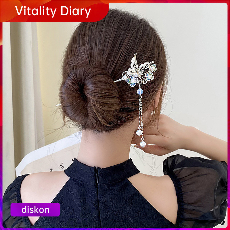 Jual 【COD ️】Gaya Antik Hanfu Aksesori Rambut Lucu Hanfu Gadis Jepit ...