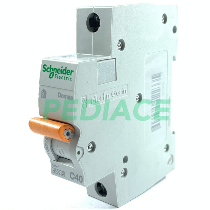 Jual MCB 1 Phase Schneider DOMAE Merlin Gerin 40A 8800 Watt Circuit Breaker SNI | Shopee Indonesia