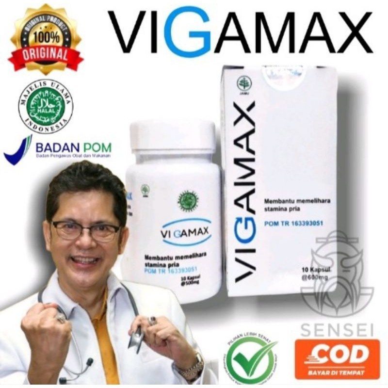 Jual ( TERBAIK ) VIGAMAX ASLI ORIGINAL obat pembesar dan memperpanjang alat vital dengan cepat ...