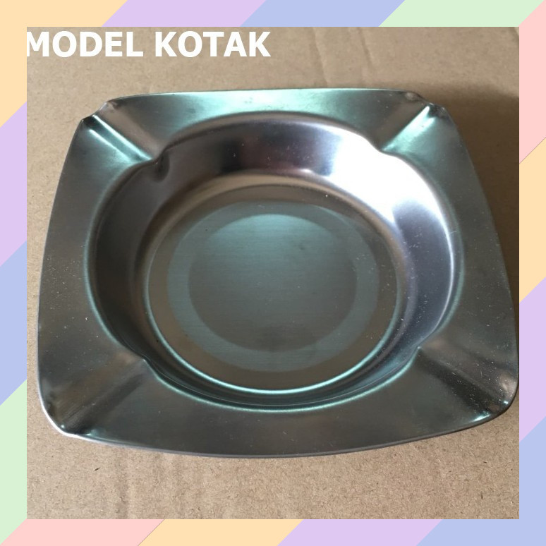 Jual AS11 Asbak Rokok Stainless Steel Tempat Puntung Rokok Murah Meriah ...