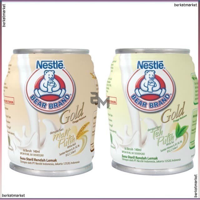 Jual Bear Brand Nestle Susu Beruang Steril Murni Sehat Kesehatan White ...