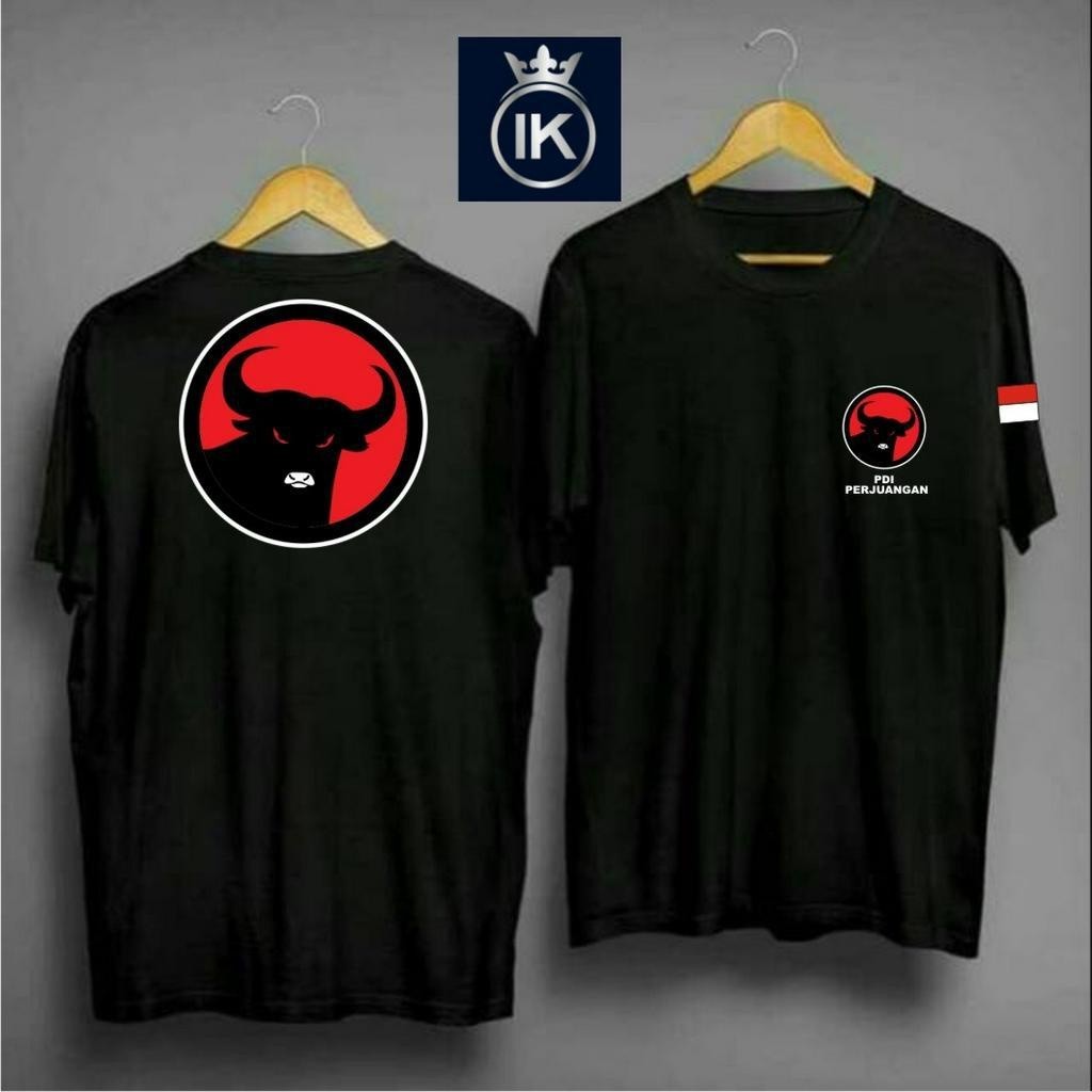 Jual KAOS COD LOGO BANTENG PDIP PERJUANGAN BENDERA DB | Shopee Indonesia