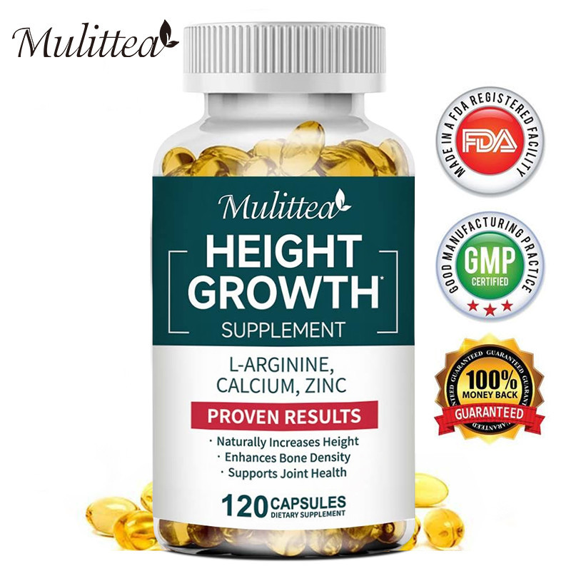 Jual Mulittea Height growth supplement Capsules naturally increases ...