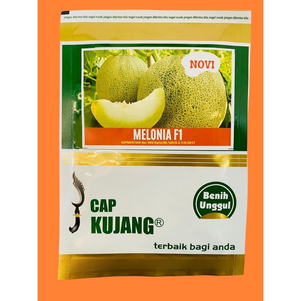 Jual Benih melon MELONIA NOVI F1 isi 500biji dari CAP KUJANG | Shopee ...