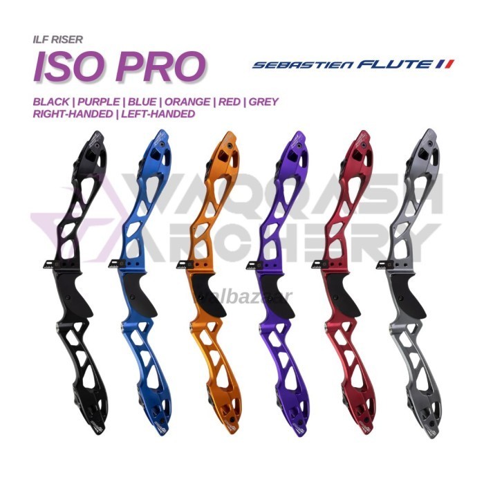 Jual SEBASTIEN FLUTE ISO PRO 25" ILF RISER Recurve Bow Original | Shopee Indonesia