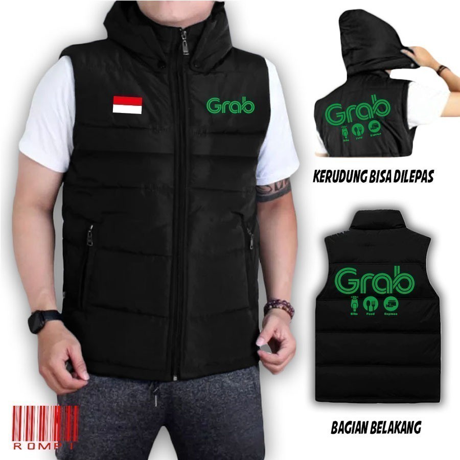 Jual JAKET ROMPI PARASUT DRIVER GRAB TERBARU / JAKET ROMPI KEMBUNG ...