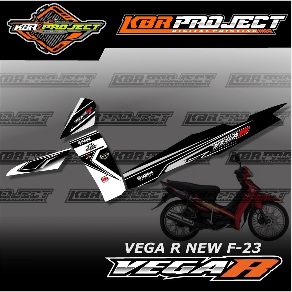 Jual Stiker VEGA striping VEGA R NEW motor YAMAHA motor sticker variasi ...