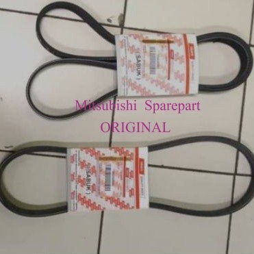 Jual fan belt tali kipas set pajero sport exceed triton gls 2500cc van belt fanbelt | Shopee ...