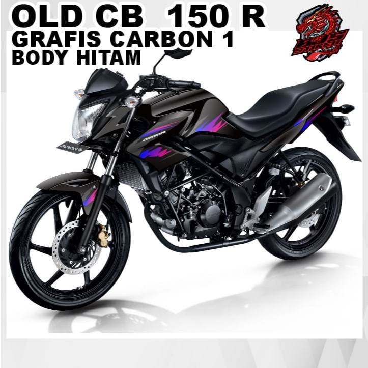 Jual stiker striping list variasi Old CB 150 r v2 CB150r Lama carbon 1 ...