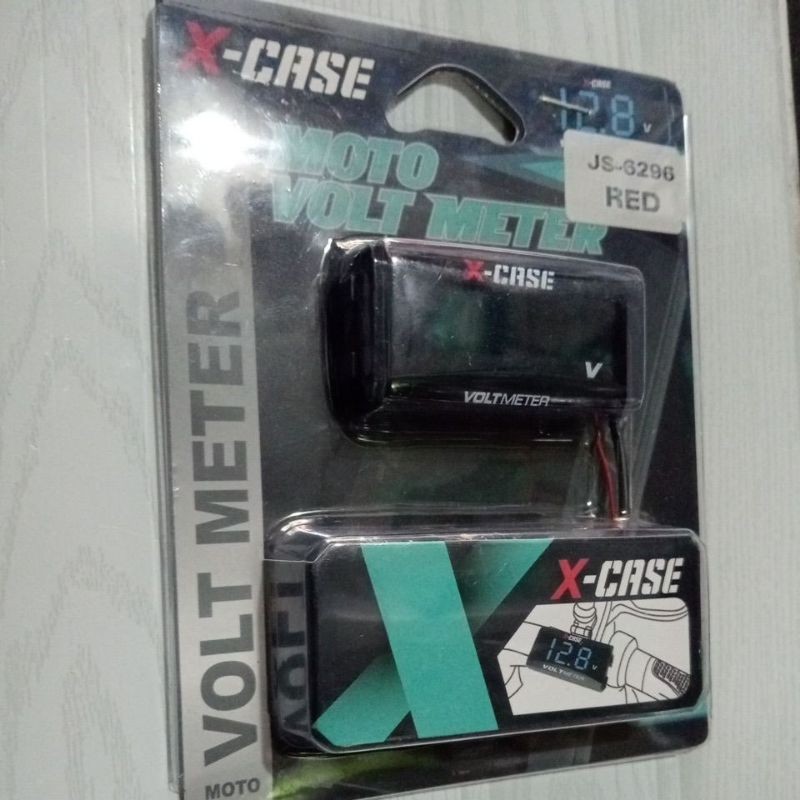 Jual VOLT METER AKI MOTOR X CASE UNTUK SEMUA TYPE MATIC BEBEK SPORT ...
