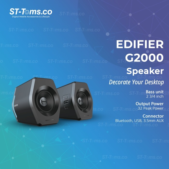 Jual PROMO ! Edifier G2000 Gaming Speaker For PC Speaker Computer ...