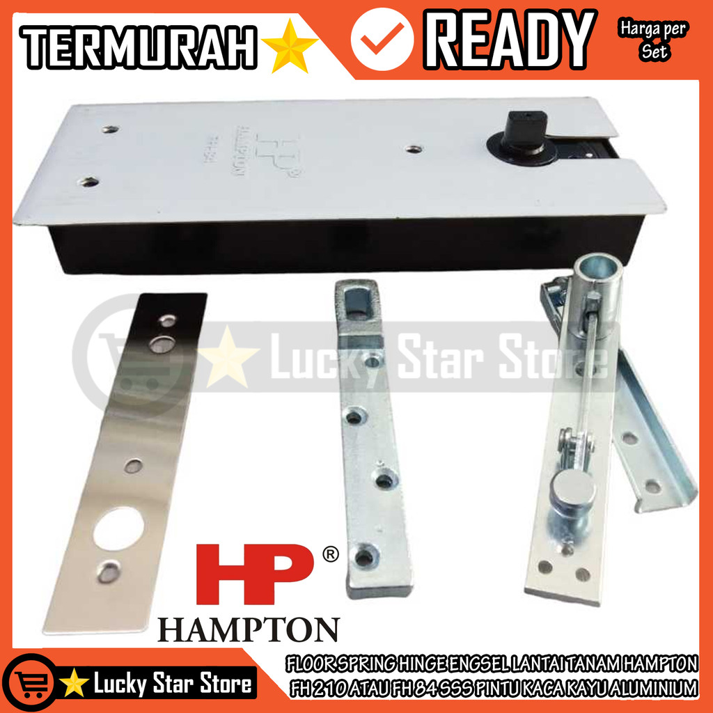 Jual Hampton FH 210 84 Sss Floor Spring Hinge Engsel Lantai Tanam ...