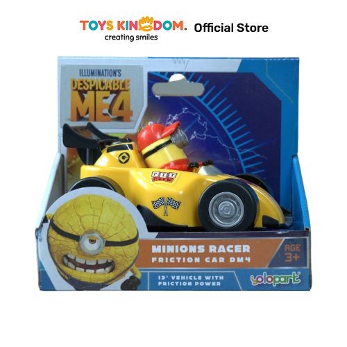 Jual Toys Kingdom Yolopark Despicable Me 4 Friction Minions Racer Toys ...