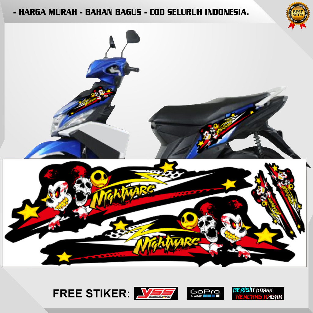 Jual STIKER STRIPING VARIASI ALL MATIC - Sticker Striping Variasi ALL ...