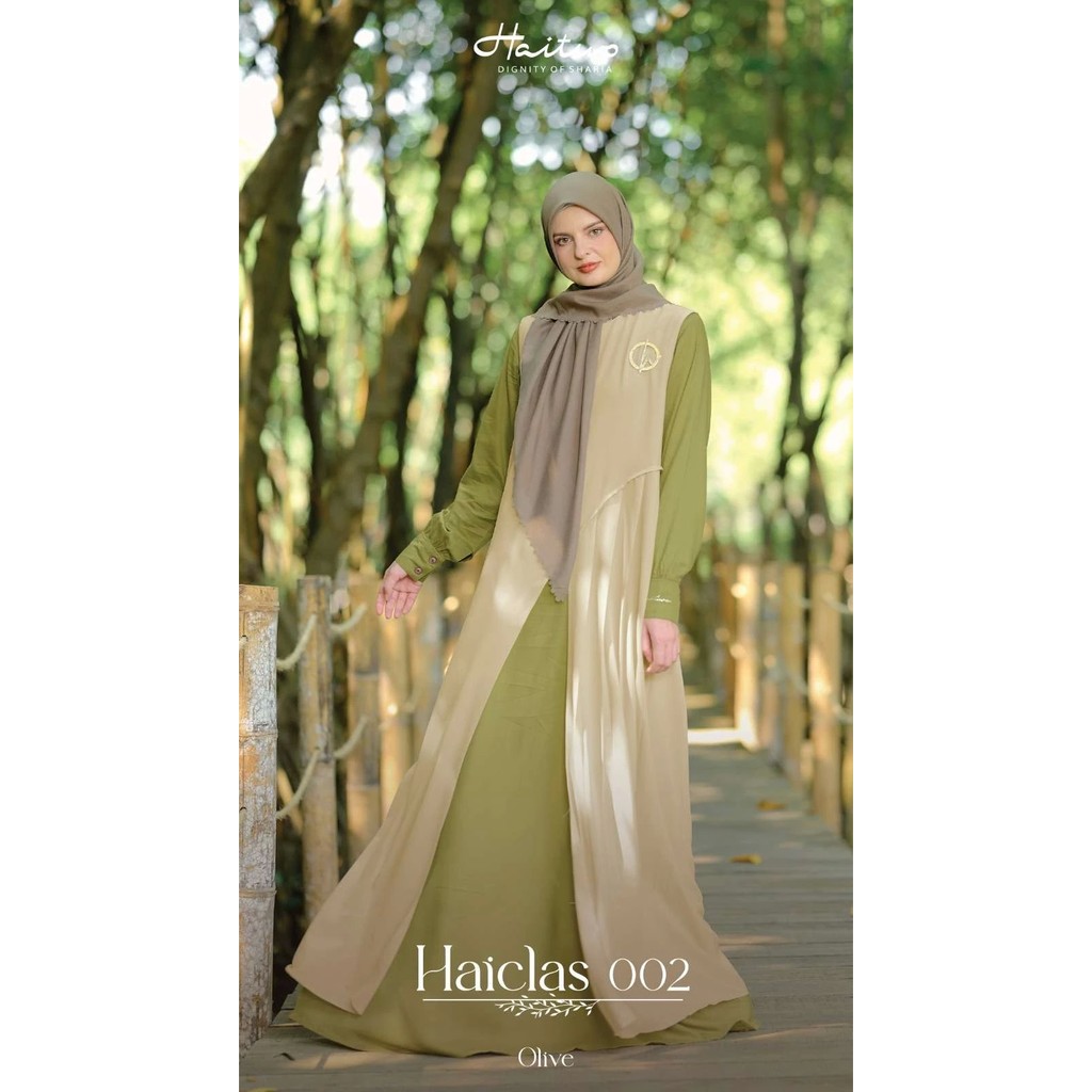Jual Pakaian Muslim Wanita Model Inner + Outer Haiclas 002 by Nibras ...