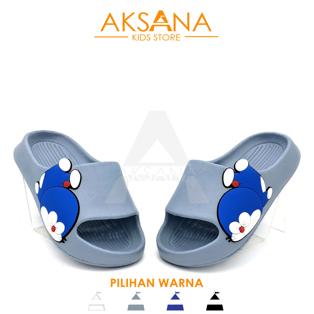 Jual Aksana Kids Store - Sandal Slop Anak Uk 24 - 35 karakter Doraemon ...