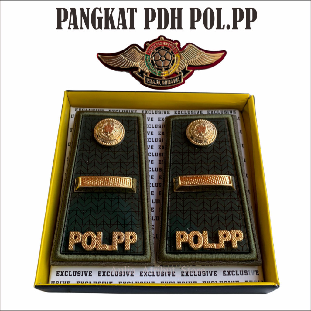 Jual AULIA PANGKAT SATPOL PP 3A - PANGKAT POLPP 3A & WING POL.PP BAHAN ...