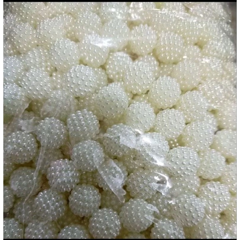 Jual E19IH manik mote berry bulat mutiara 14mm ada banyak pilihan warna ...