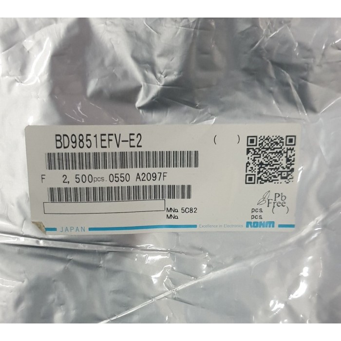 Jual IC BD9851EFV-E2 BD 9851 EFV Dual Output Step-Down Switching Regulator | Shopee Indonesia
