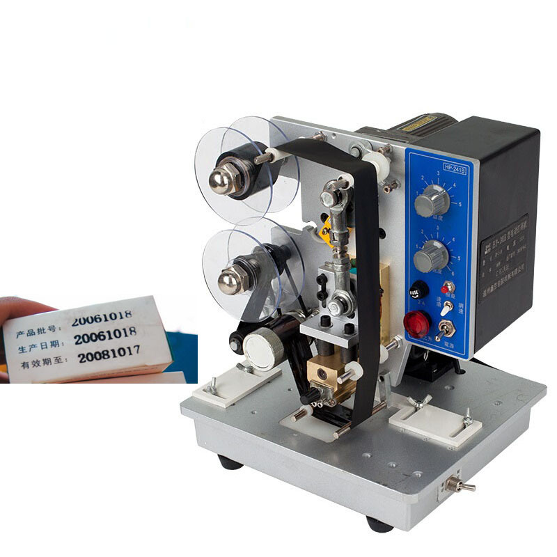 Jual Ribbon Production Line Date And Expiration Date Printer Registration Code Coding Machine ...