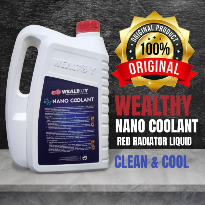 Jual AIR Water RADIATOR MERAH COOLENT RADIATOR Treatment wealthy ...