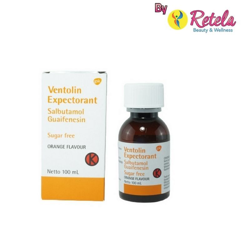 Jual VENTOLIN EXPECTORANT SYRUP 100ML | Shopee Indonesia
