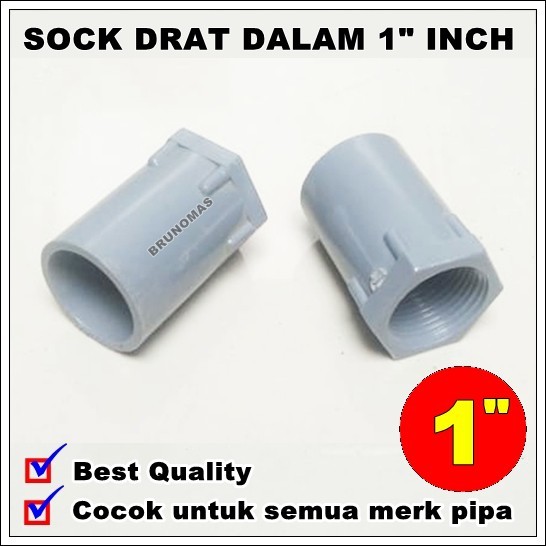 Jual SDD 1 inchi TRILLIUN - Sock Drat Dalam pipa pvc | Shopee Indonesia