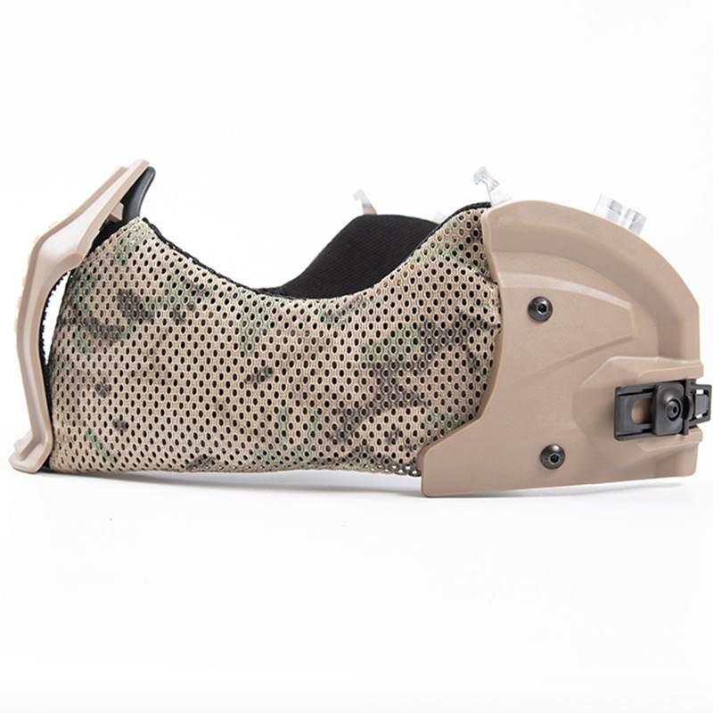 Jual EX Helmet Special All-Terrain Mask Mandible EVA Breathable Foam ...